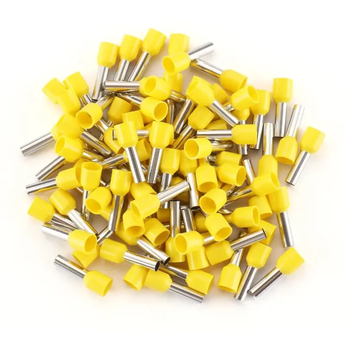 New Age America Wire Ferrules Insulated 10 AWG, Yellow - 1,000PCS Bulk ...